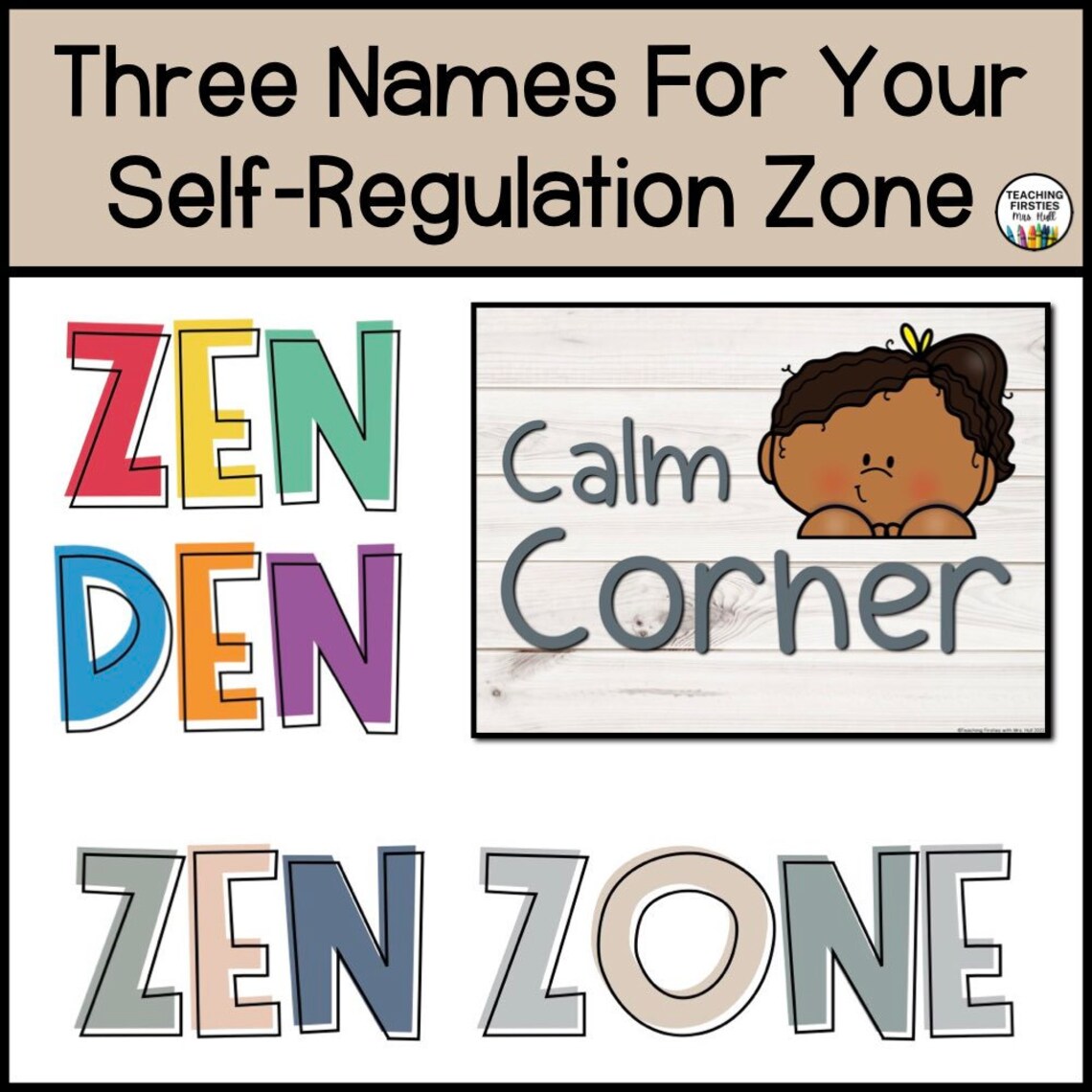 Editable Calm Corner Expectation Posters for Your Zen Den or Calming ...