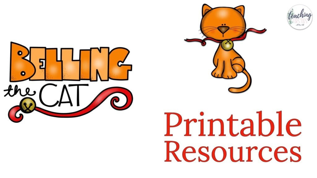 Belling the Cat Aesop's Fables for Kids - Etsy