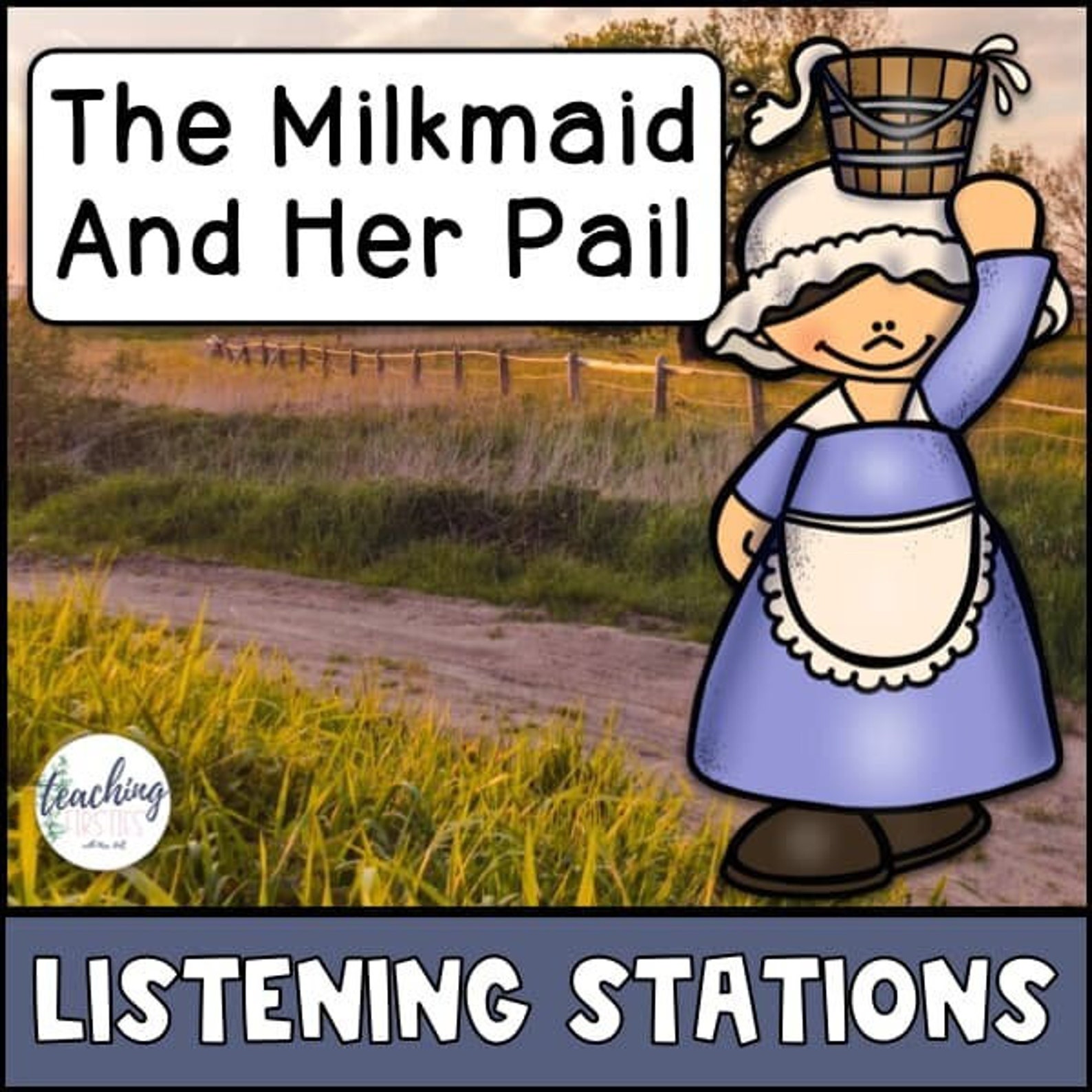 The Milkmaid and Her Pail Story for Your Aesop's Fables Listening ...