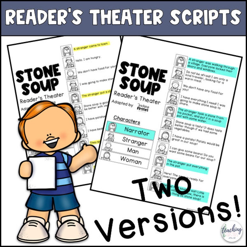 Stone Soup Reader’s Theater Scripts - Etsy