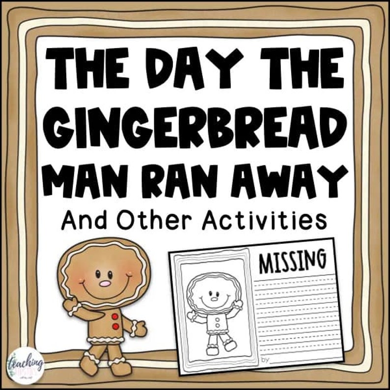 Gingerbread Classroom Activities - Etsy
