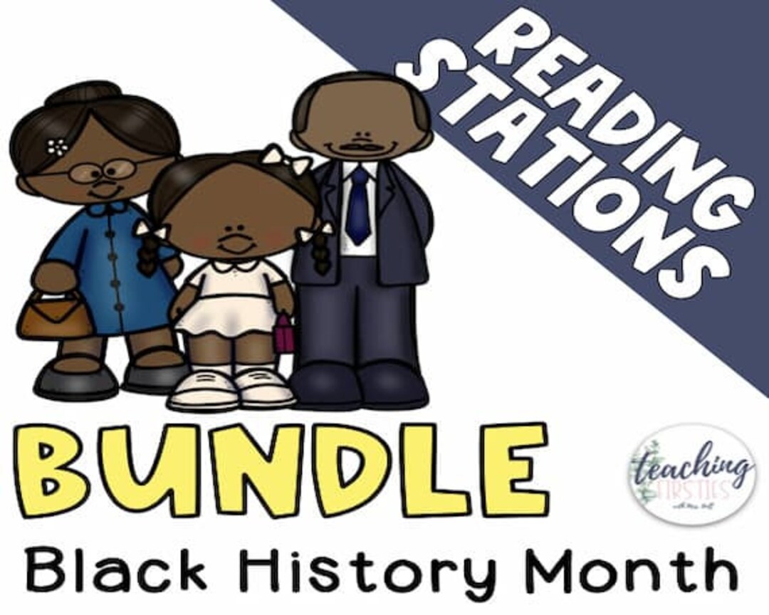 Reading Stations - Black History Month Activities - Bundle of 3 ...