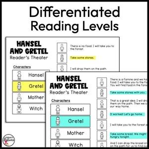 Hansel and Gretel Reader’s Theater Scripts - Etsy