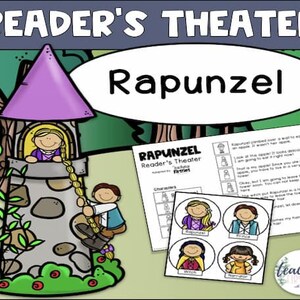 Rapunzel Readers Theater Scripts - Etsy