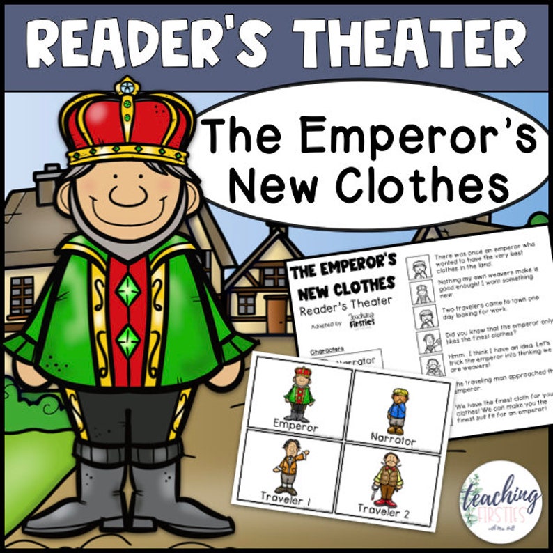 The Emperors New Clothes Readers Theater Scripts - Etsy