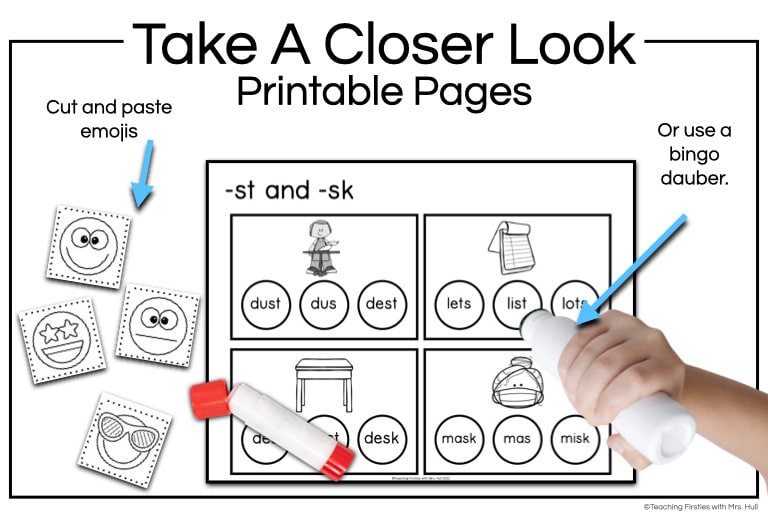 Phoneme Segmentation Activities for Final Consonant Blends - Etsy