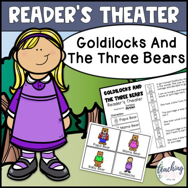 Goldilocks and the Three Bears Reader’s Theater Scripts - Etsy
