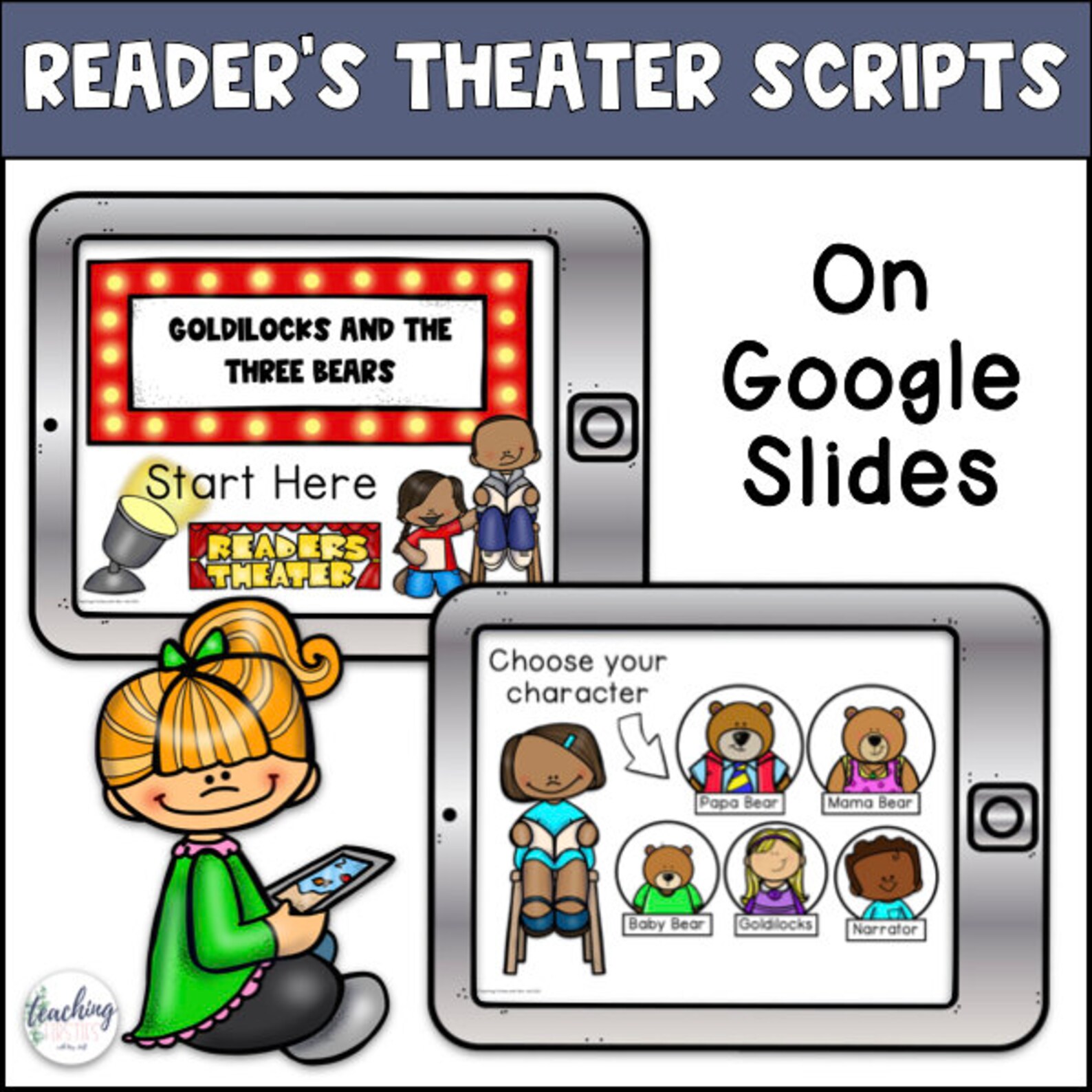 Goldilocks and the Three Bears Reader’s Theater Scripts - Etsy