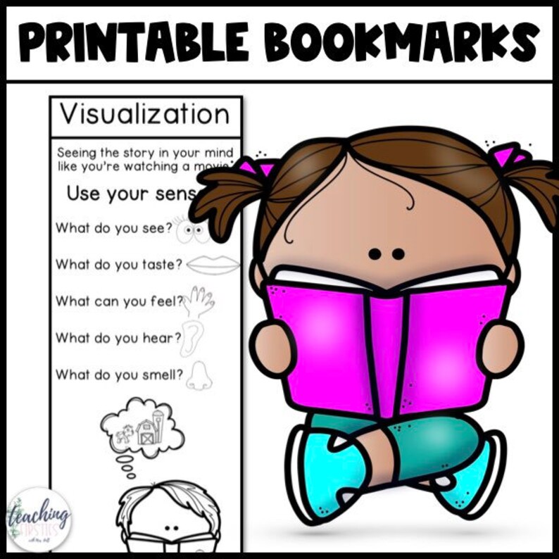 Reading Visualizing Blackline Masters - Etsy