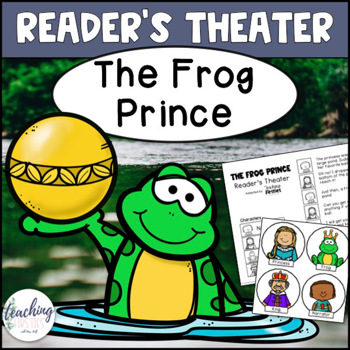 The Frog Prince Readers Theater Scripts - Etsy