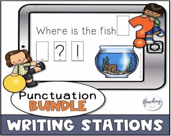 Teaching Punctuation Bundle Period Question Mark and - Etsy