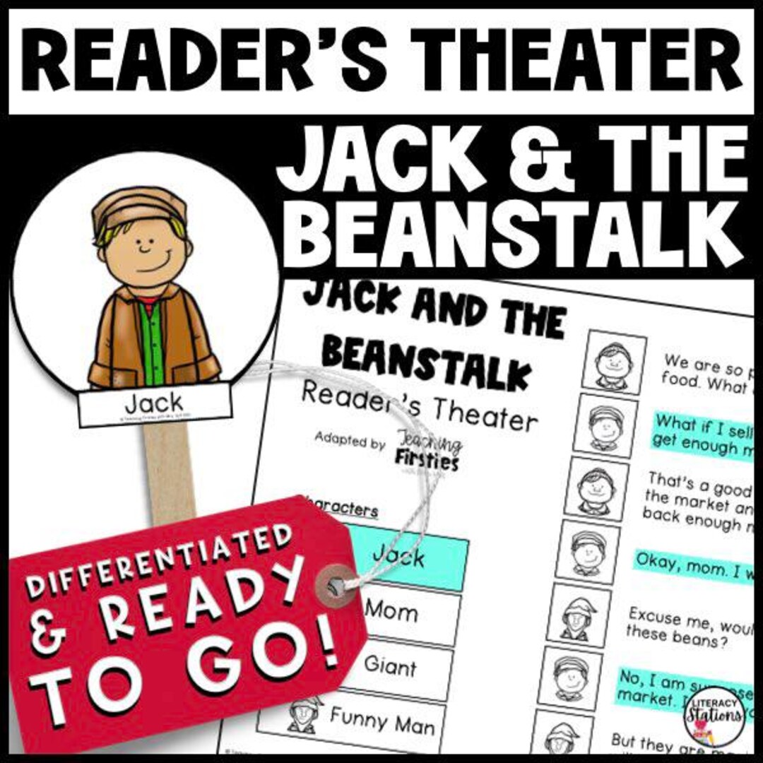 Jack and the Beanstalk Reader’s Theater Scripts - Etsy