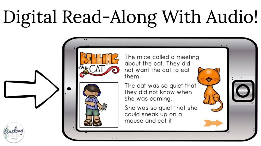 Belling the Cat Aesop's Fables for Kids - Etsy