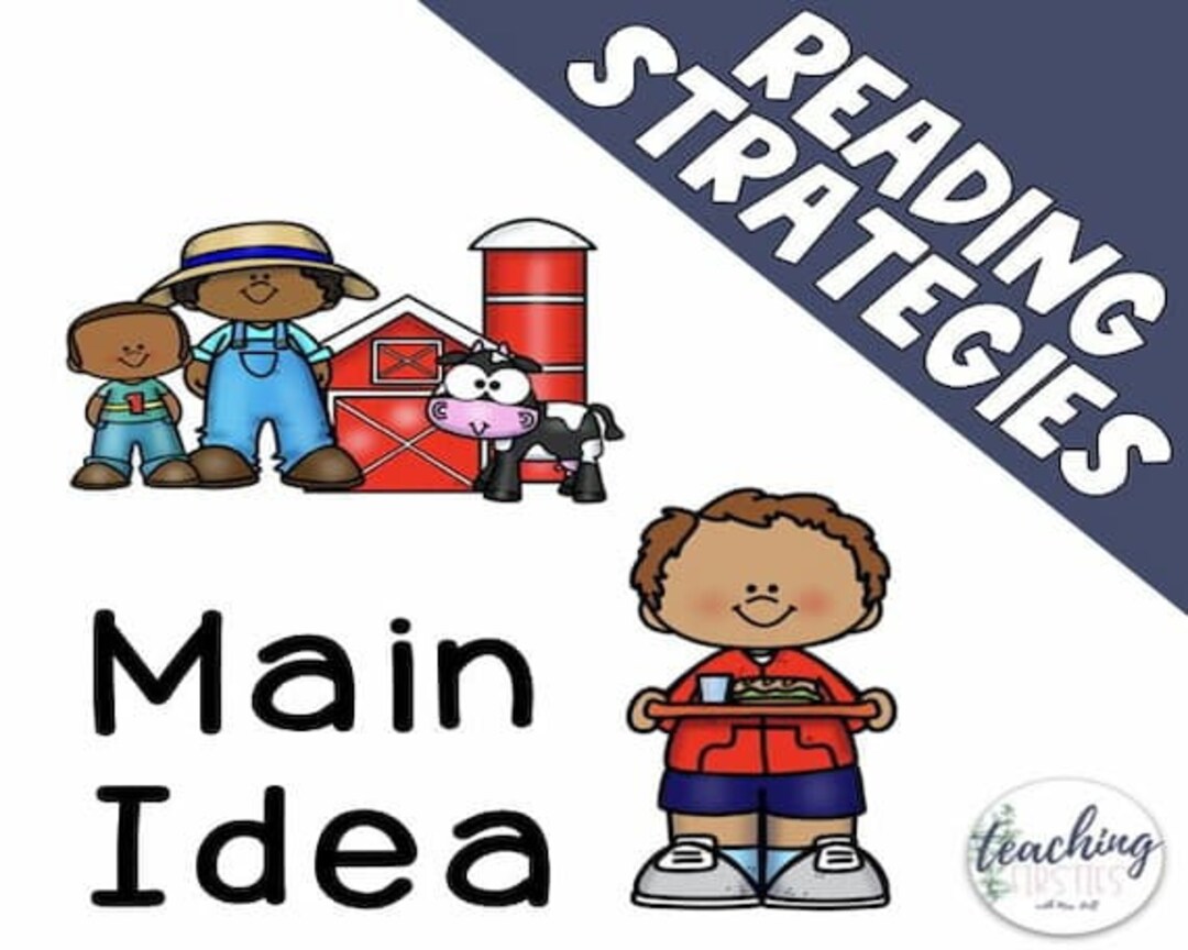 Reading Center Activities - Main Idea - Etsy