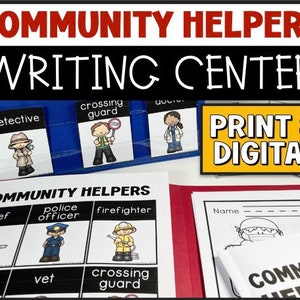 Community Helpers Activities - Etsy