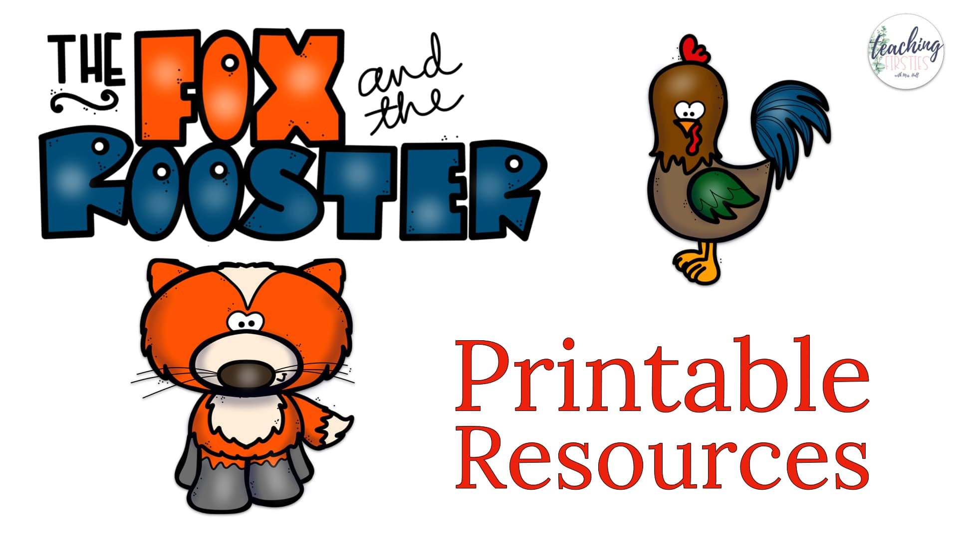 The Fox and the Rooster Story for Your Aesop's Fables Listening Center ...