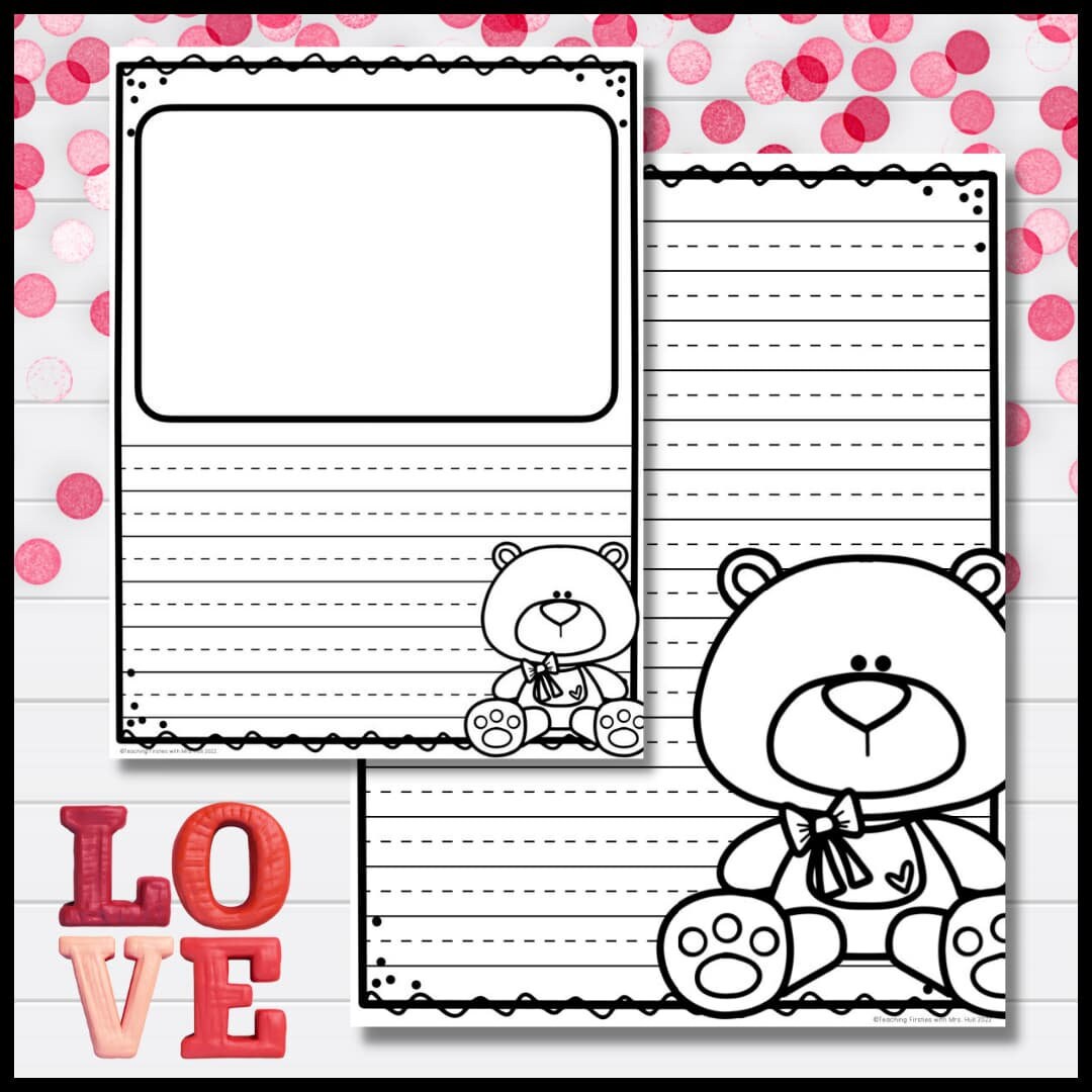 Valentines Day Writing Paper - Etsy