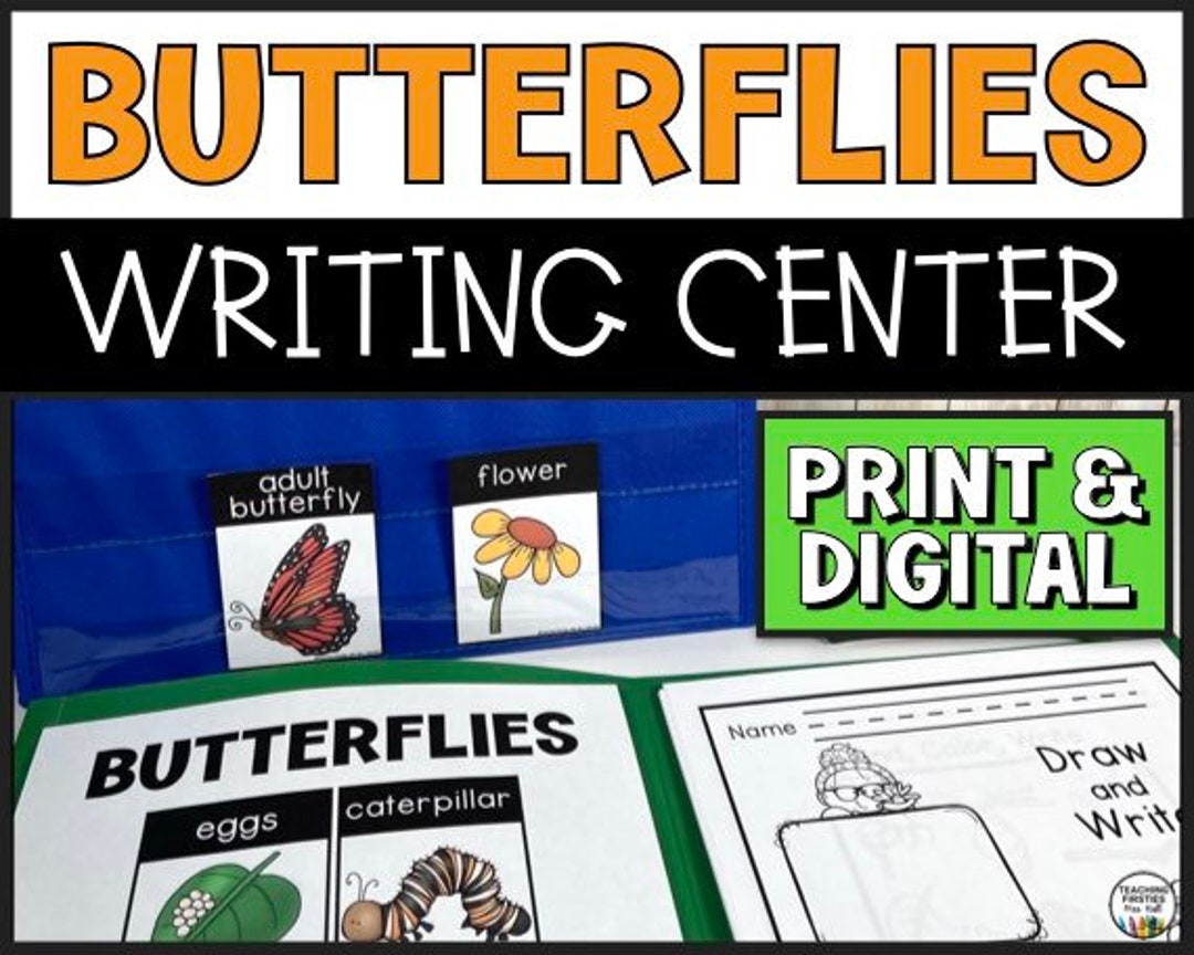 Butterfly Life Cycle Writing Activities - Etsy