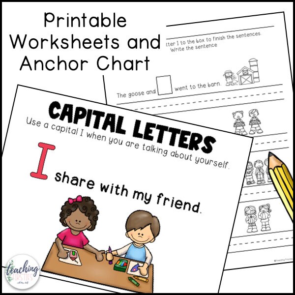 Capital Letters – Capitalization of the Pronoun I - Etsy