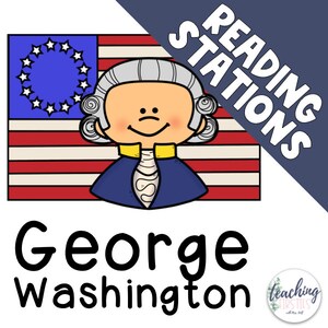 Reading Stations - Presidents Day Activities - George Washington - With ...