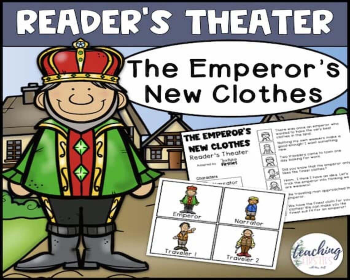 The Emperors New Clothes Readers Theater Scripts - Etsy