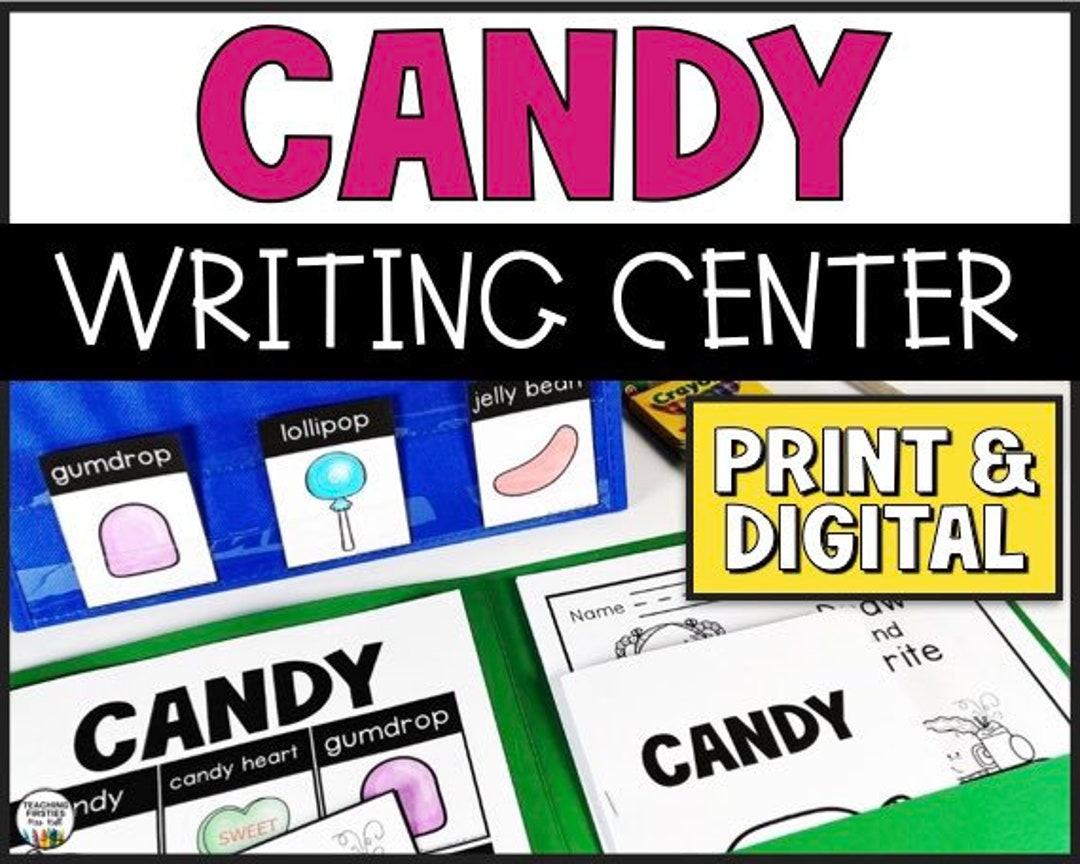 Candy Writing Activities - Etsy