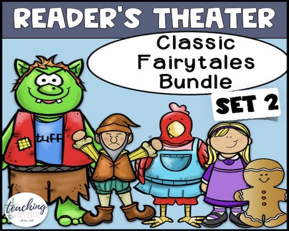 Readers Theater Scripts Bundle of 5 Set 2 - Etsy
