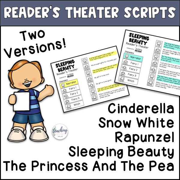 Reader’s Theater Scripts - Fairy Tale Classics Reader’s Theater Bundle ...