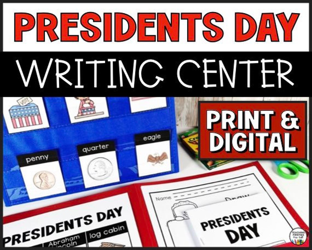 Presidents Day Writing Activities - Etsy