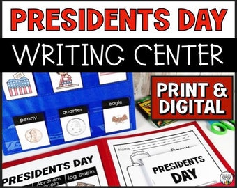 George Washington Presidents Day Activities and Writing Prompts - Etsy