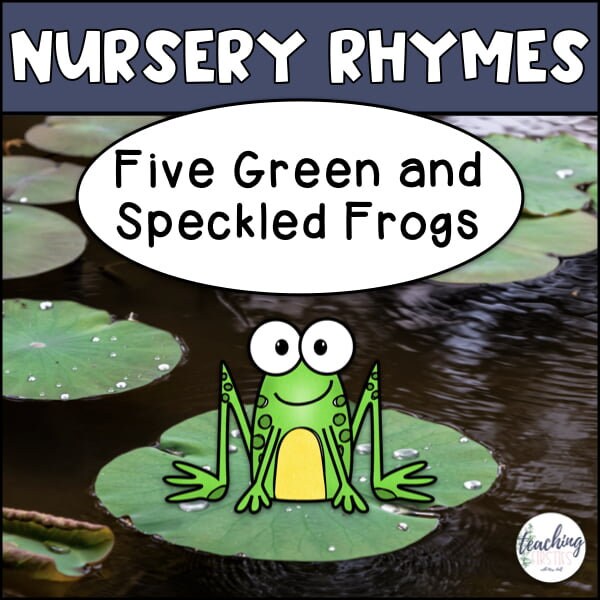 Nursery Rhymes Songs Five Green and Speckled Frogs - Etsy