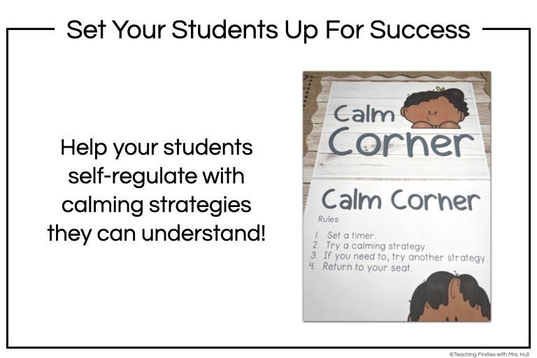 Editable Calm Corner Expectation Posters for Your Zen Den or Calming ...