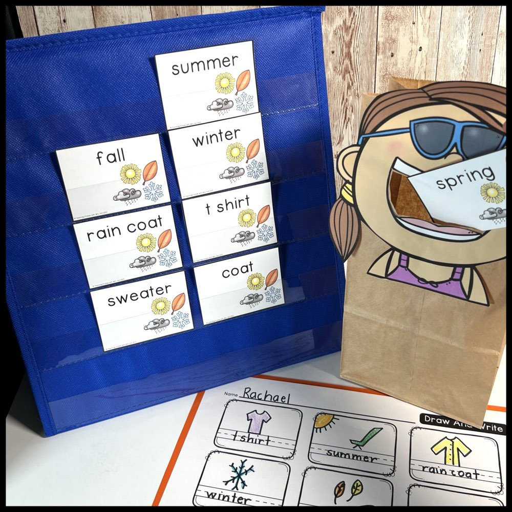 Four Seasons Writing Activities - Etsy