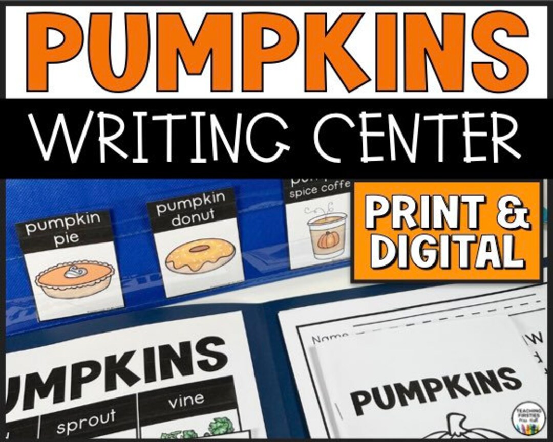 Pumpkin Life Cycle Writing Activities - Etsy