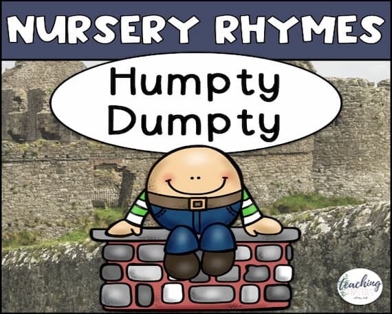 Nursery Rhymes Songs Humpty Dumpty - Etsy