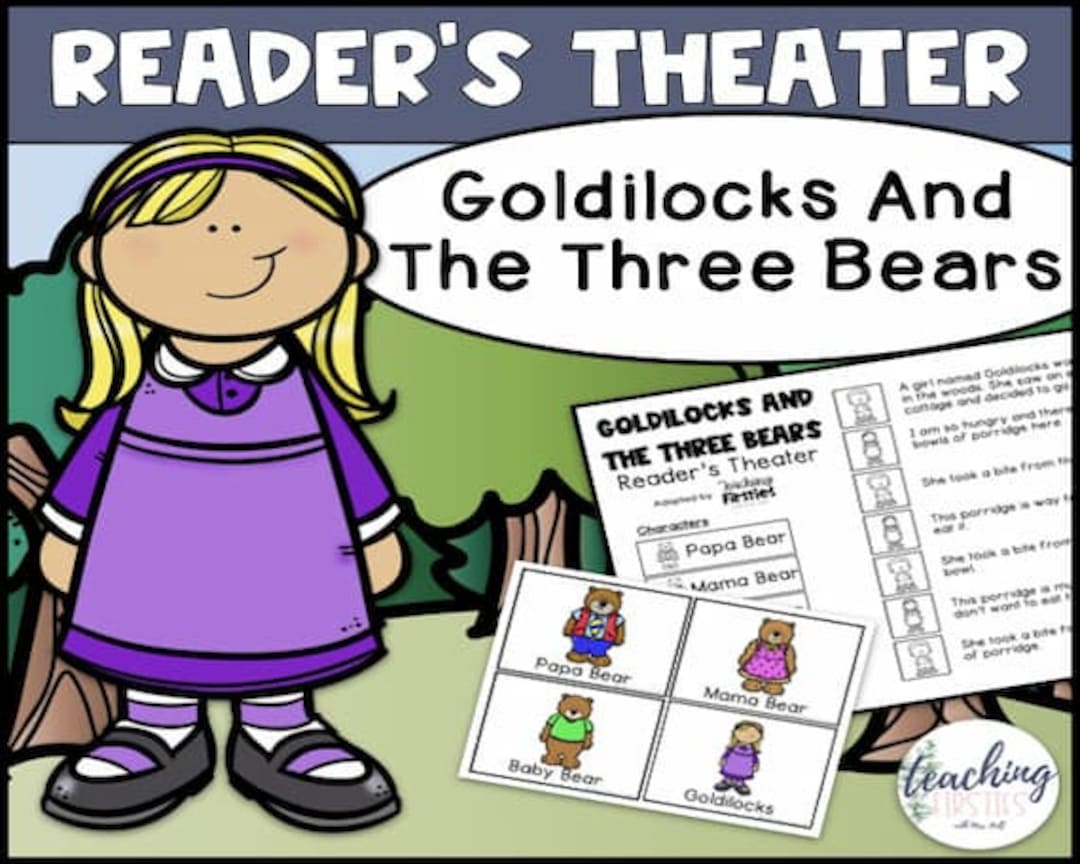 Goldilocks and the Three Bears Reader’s Theater Scripts - Etsy