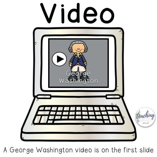 Reading Stations - Presidents Day Activities - George Washington - With ...