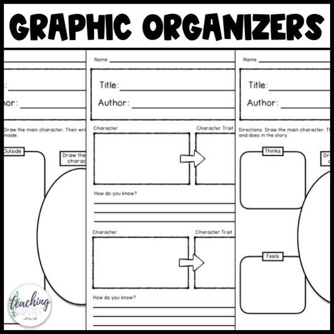 Character Traits Worksheets And Printable Activities For Etsy