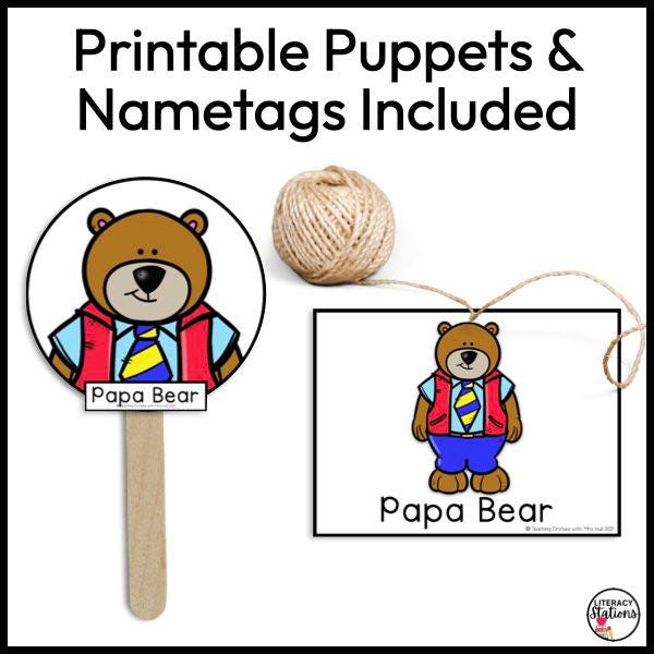 Goldilocks and the Three Bears Reader’s Theater Scripts - Etsy