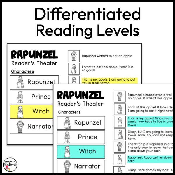 Rapunzel Reader’s Theater Scripts - Etsy