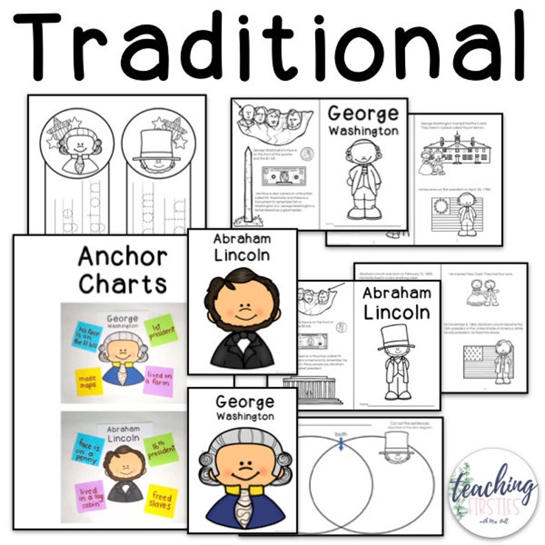 Reading Stations - Presidents Day Activities BUNDLE - Includes 3 ...