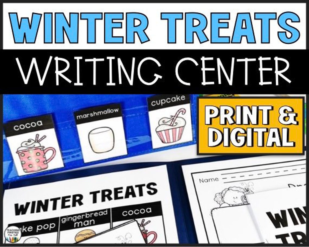 Winter Treats Writing Activities - Etsy