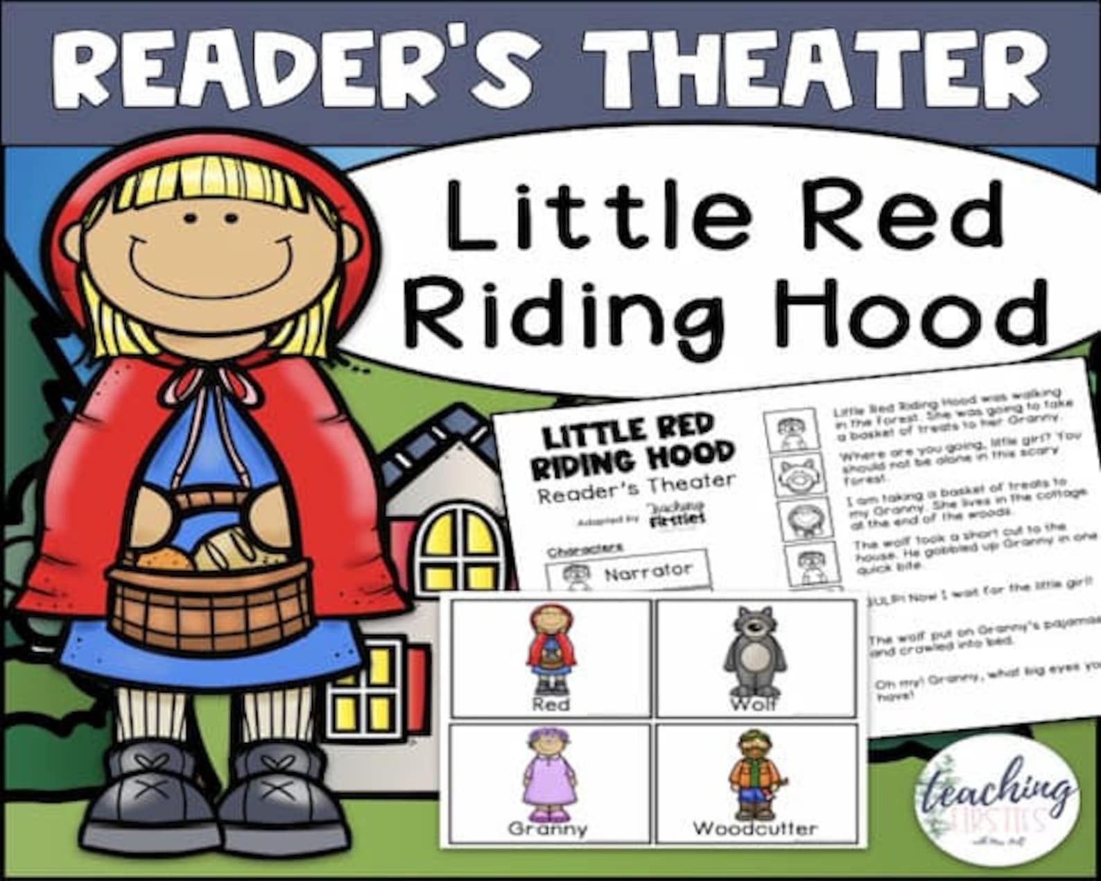 Little Red Riding Hood Reader’s Theater Scripts - Etsy