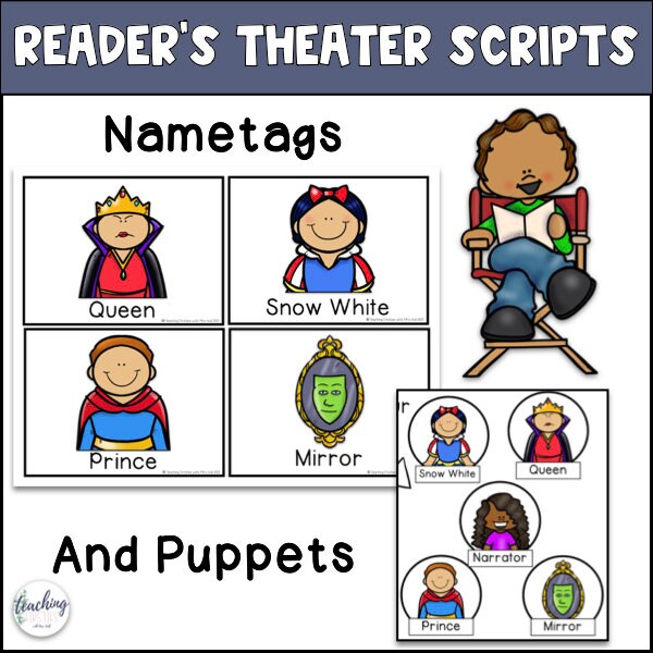 Snow White Readers Theater Scripts - Etsy