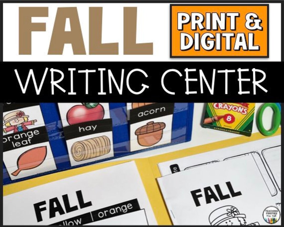 Fall Writing Center - Etsy