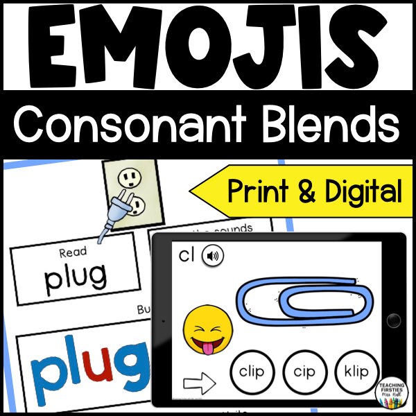 Initial Consonant Blends Phoneme Segmentation & Phonemic - Etsy