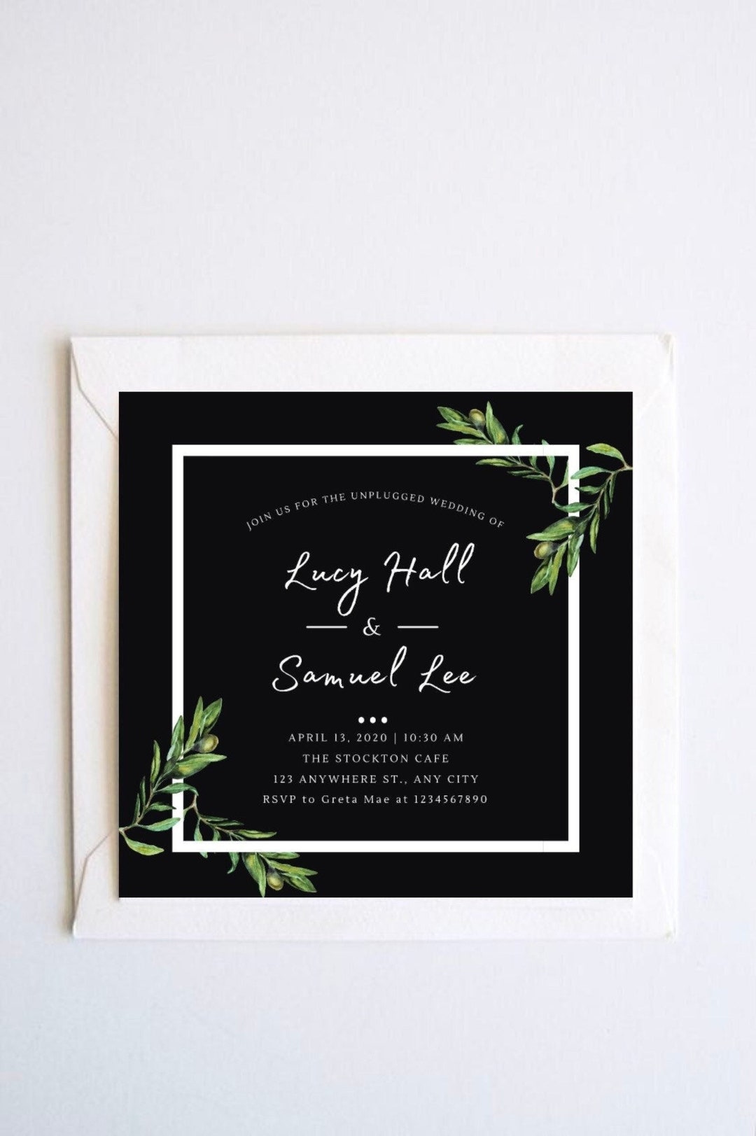 Editable Wedding Invitations - Etsy
