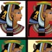 Cleopatra Cross Stitch Pattern: Egyptian Queen Portrait (digital ...