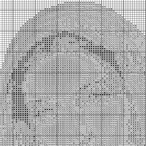 Mary Mother of God, Virgin Mary Cross Stitch Pattern Keeper Compatible ...