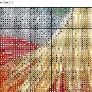 Rooster Hen and Chickens Cross Stitch Pattern - Includes Full Pattern ...